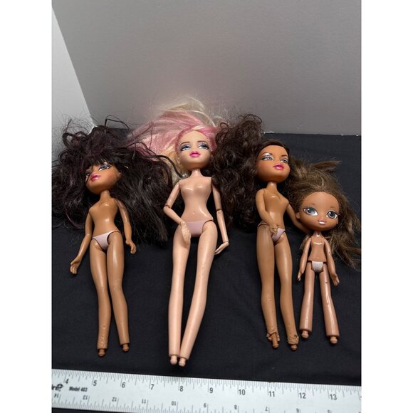 Bratz | Toys | Bratz Nude Parts Doll Pink Blonde Hair Articulated For Repair Or Customization ...